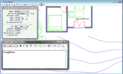 Using MicroStation Text | CADnotes